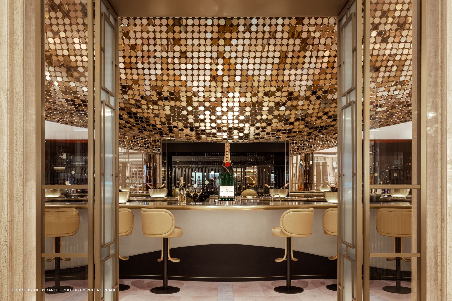 Case Study: Moët & Chandon Champagne Bar, Harrods, London